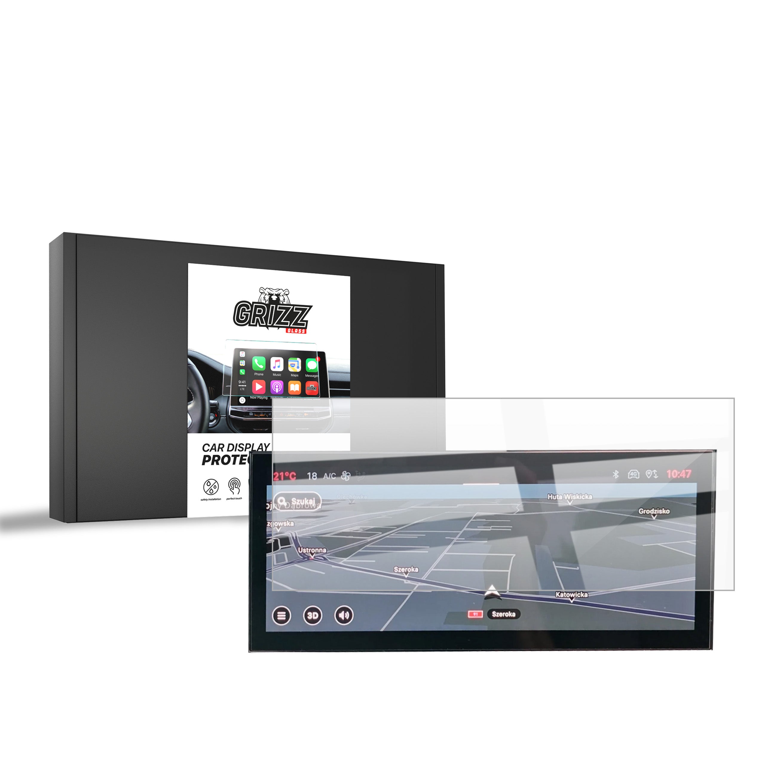 Screen protector for Alfa Romeo Junior 10.25" (2024-2025) – Grizz Protector